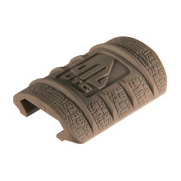 Low Profile Rubber Rail Grip Guard 12pcs UTG Leapers - RB-HP12D-B